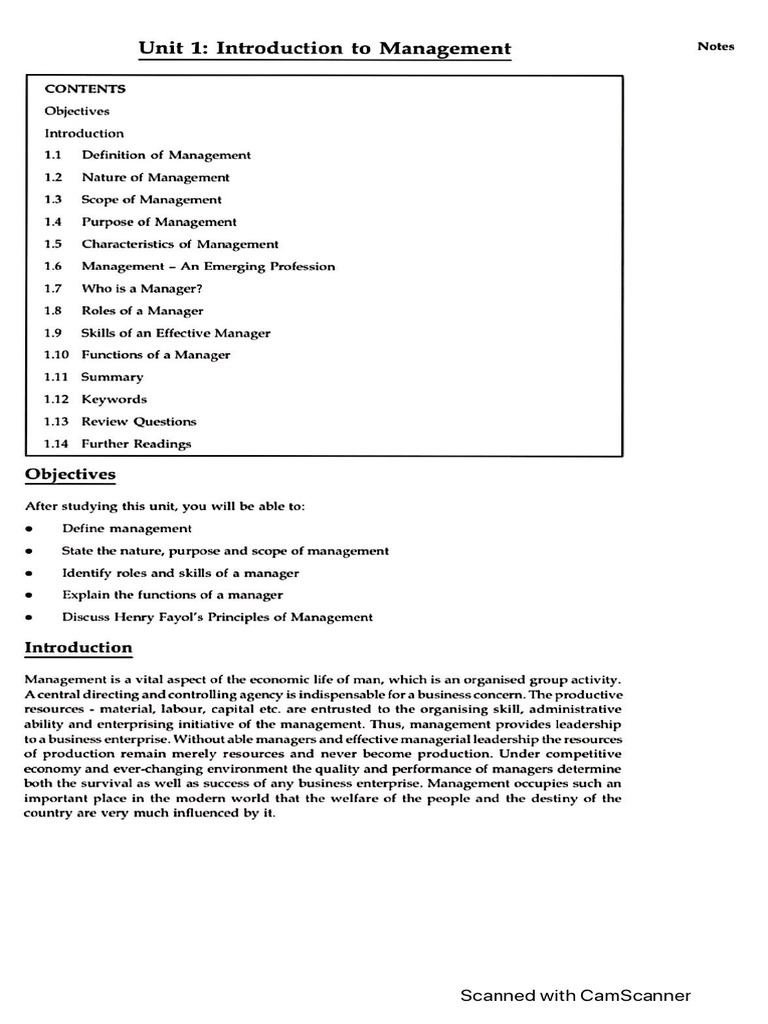 Management Concepts and Theories | PDF