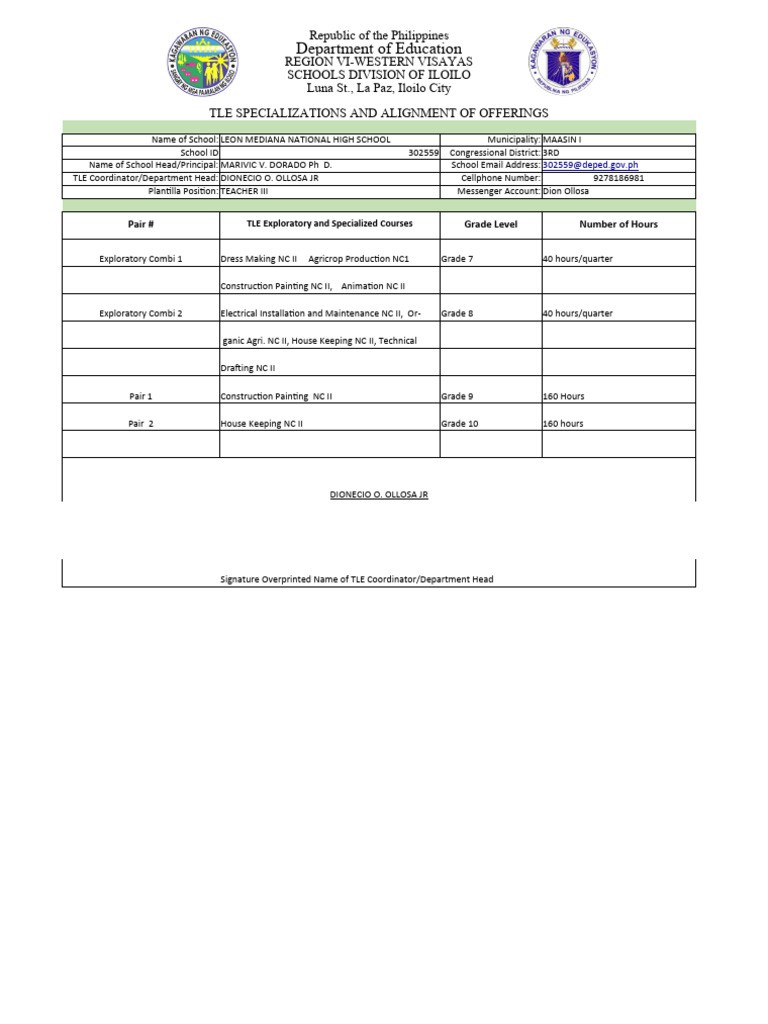 Worksheet For Alignment Pdf