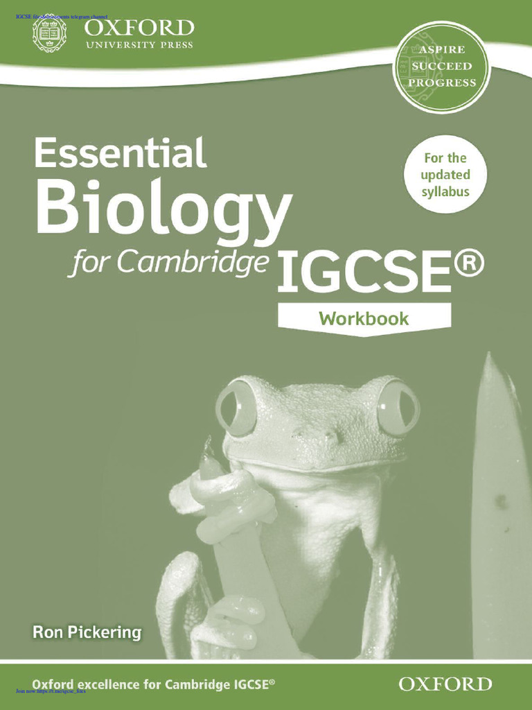 Oxford Essential Biology Workbook | PDF