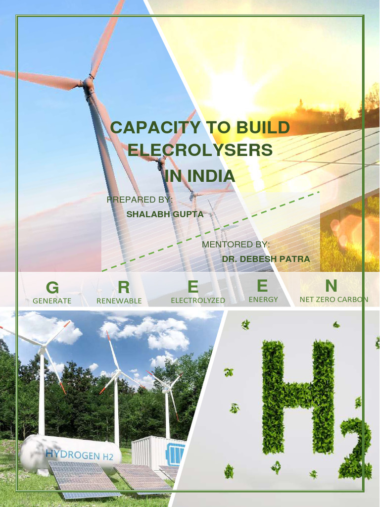 Electrolyser Building Capacity In India Overview Pdf