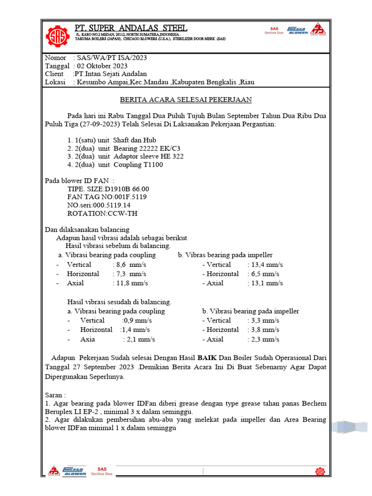 Ba PT Isa Terbaru | PDF