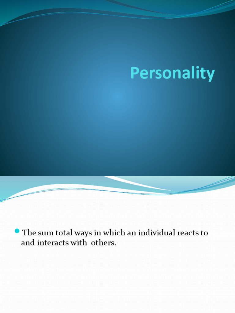 Personality Types and Theories | PDF | Extraversion And Introversion | Personality Type