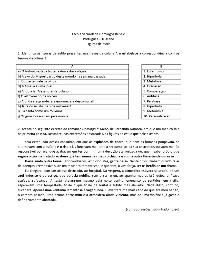 Figuras de Estilo | PDF