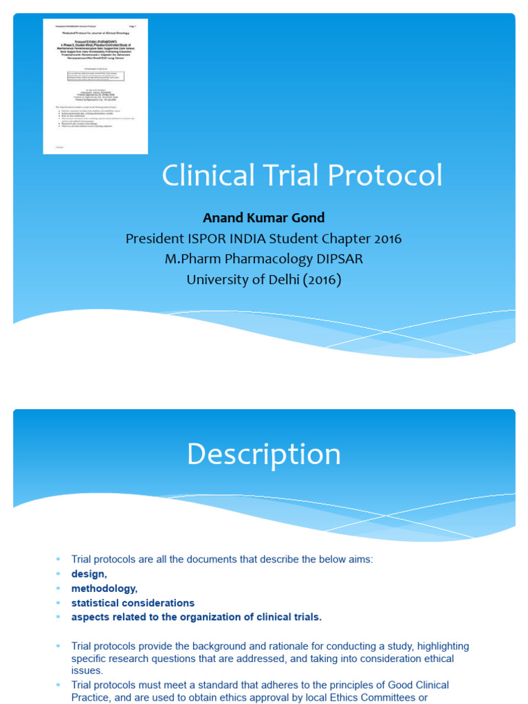 Clinical Trial Protocol | PDF