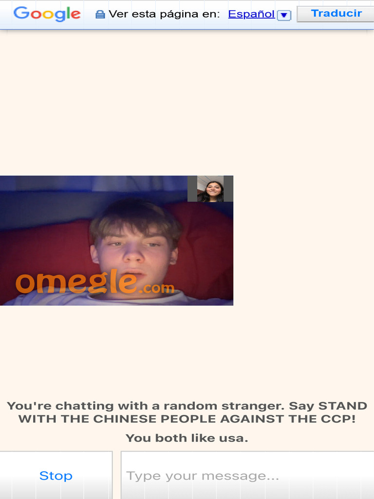 Omegle Talk To Strangers! | PDF