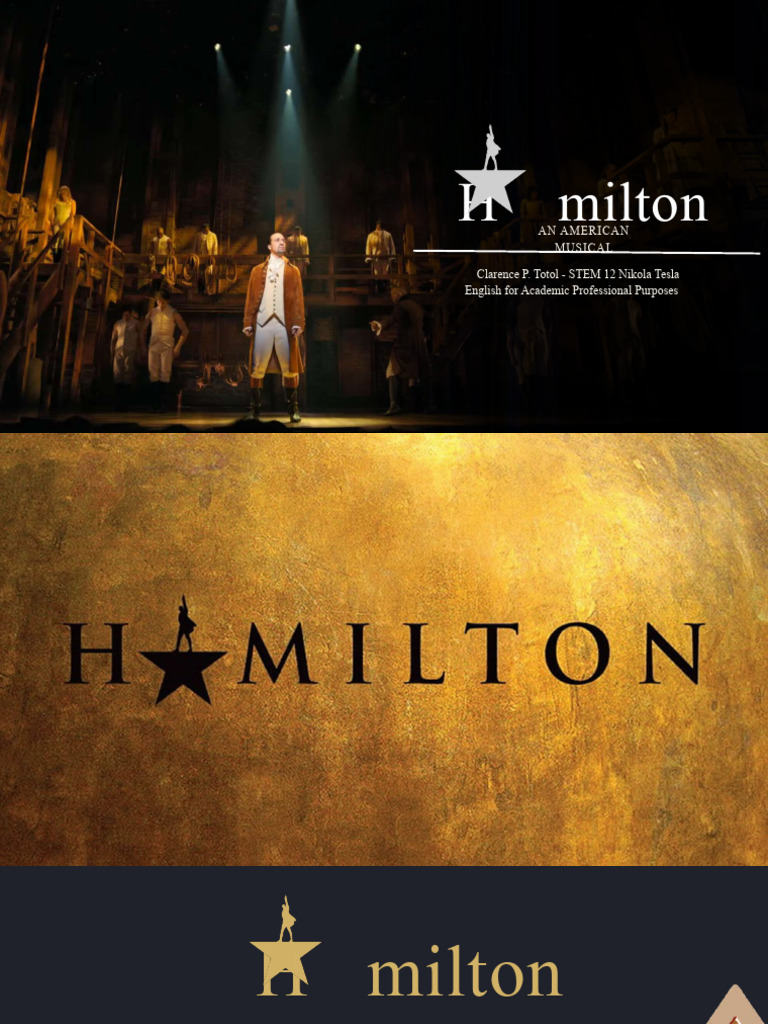 Hamilton Musical: Review & Analysis | PDF