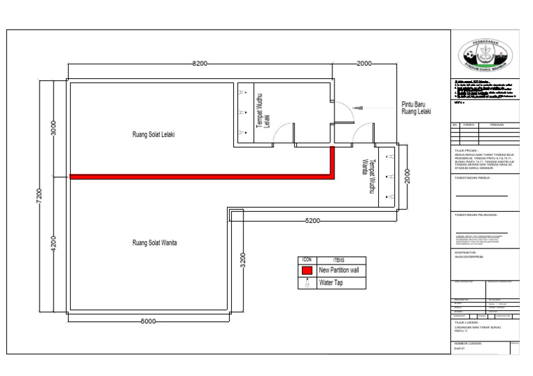 Cadangan Surau 1 | PDF | Architectural Elements