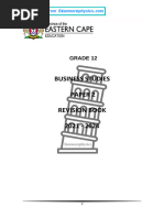 Business Studies Grade 12 Study Notes 2023 1 | PDF