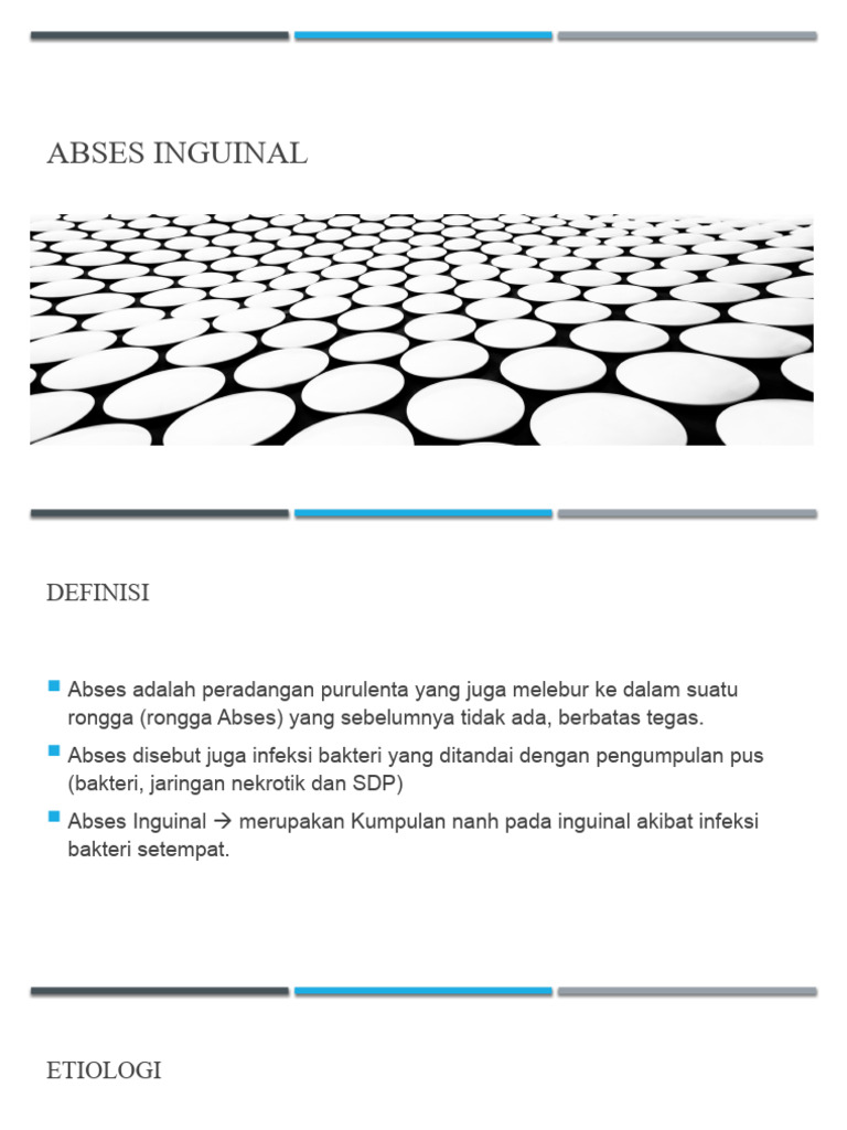 Abses Inguinal | PDF