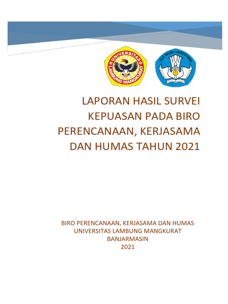 Laporan Hasil Survei Kepuasan BPKH Tahun 2020 | PDF