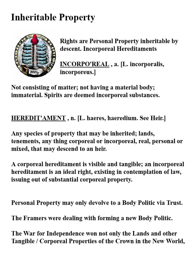 3 Inheritable Property | PDF | Property | Trust Law