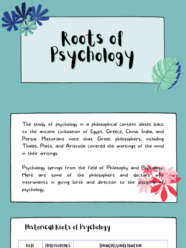 Roots of Psychology | PDF