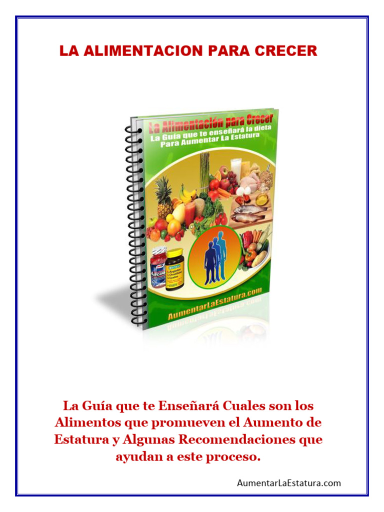 Guia Alimentacion para Crecer | PDF