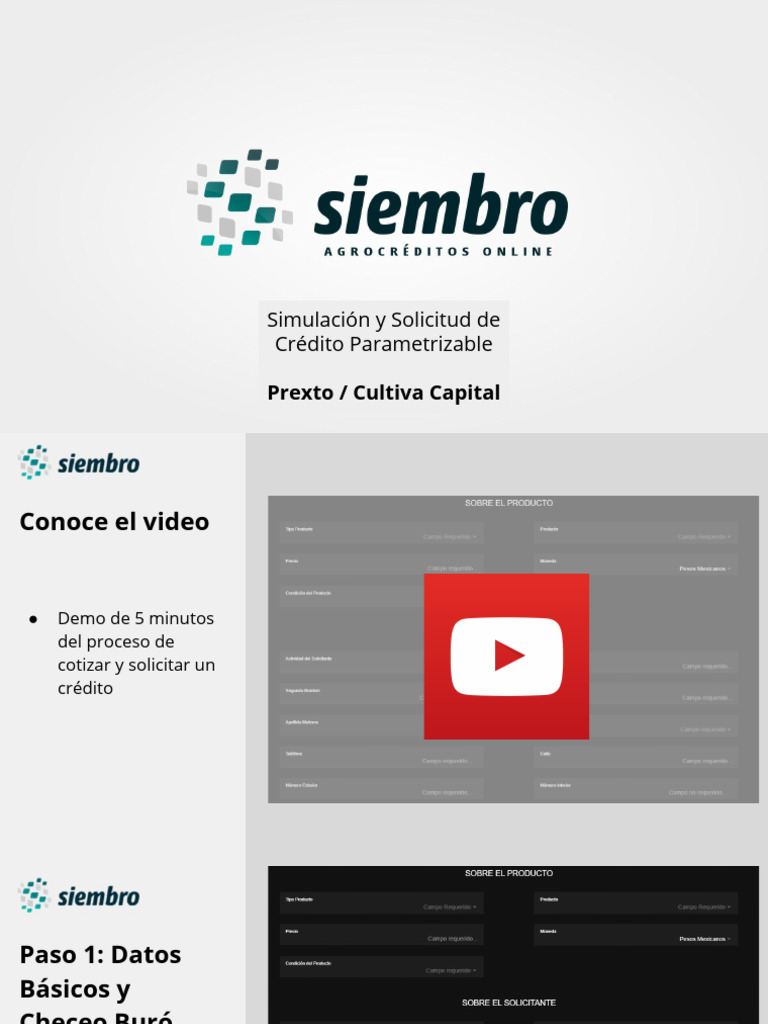 Simulación de Créditos Agropecuarios | PDF | Crédito | Finanzas y dinero