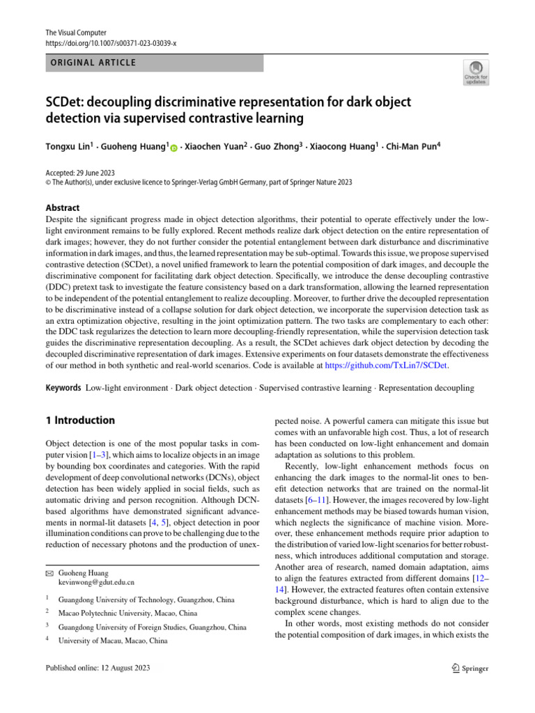 Decoupling Object Detection Pdf