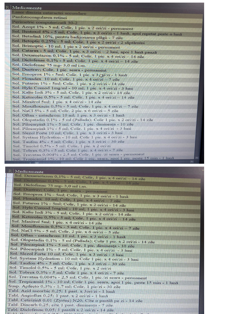 Preparate Doze | PDF