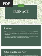 Tools Used in The Iron Age With Names | PDF | Iron Age | Stone Age