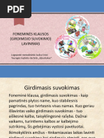 Veiksmac5beodc5beic5b3 Nuosakos | PDF