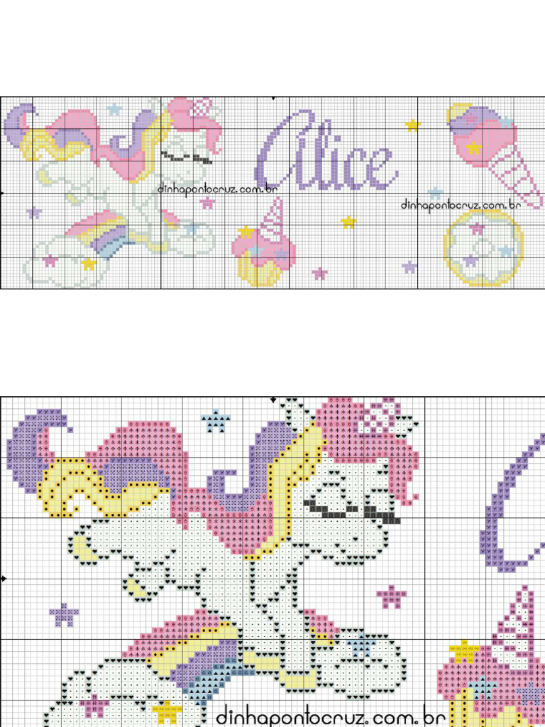 Alice Ponto Cruz Gráfico | PDF