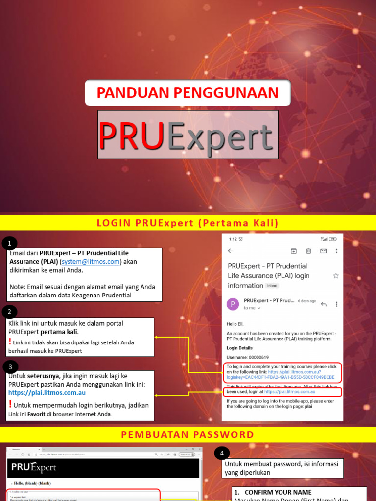 PRUExpert_Verge - Cara Login (PRO AAD) | PDF