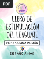 Cuaderno de Estimulación Temprana para Niños de 1 A 3 Años | PDF