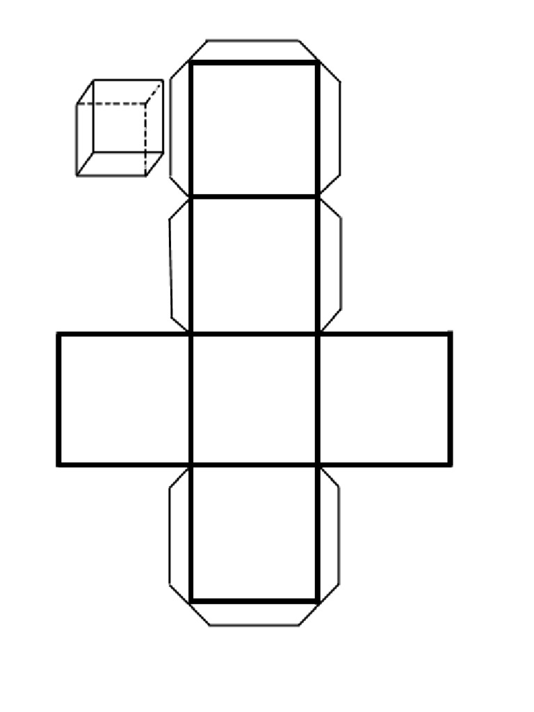 redes de cuerpos geometricos 8° | PDF