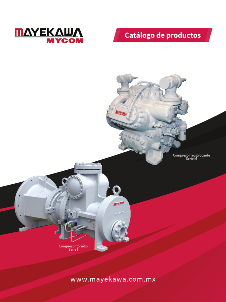 Catalogo2022 MYCOM COMPREORES | PDF