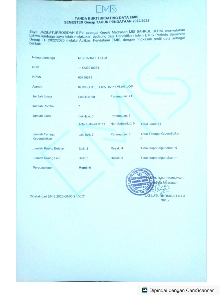 BAP 2022 2023 Genap 111235240033-1 | PDF