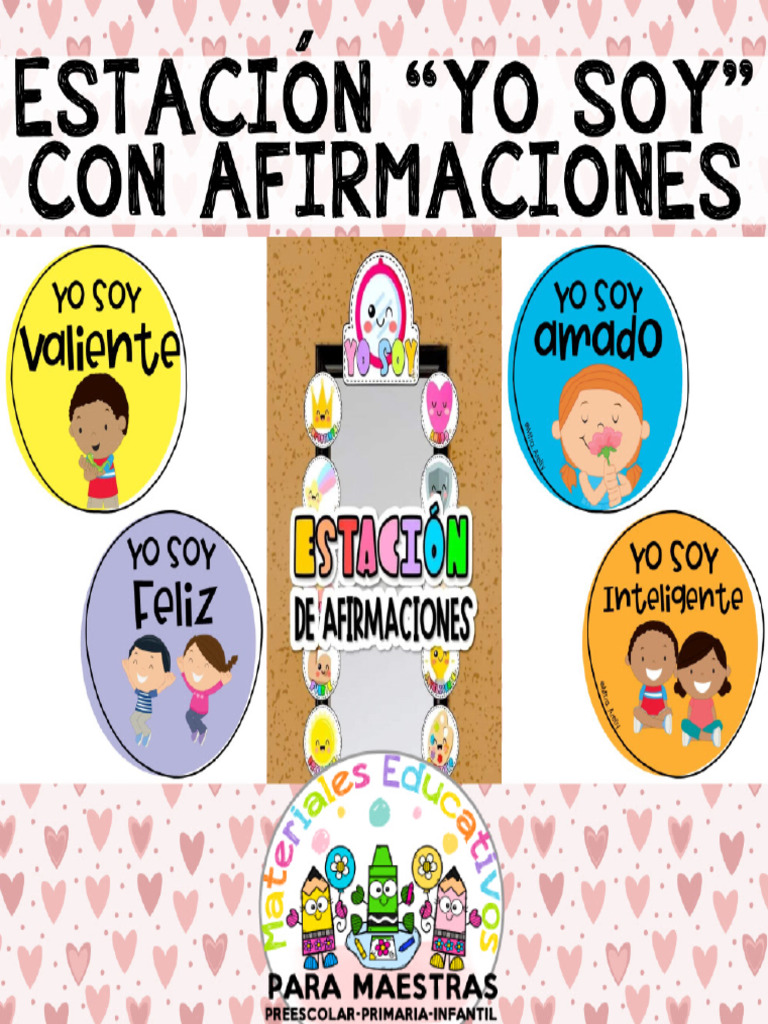 Espejo Soy Yo Con Afirmaciones Recopilado Por Materiales Educativos ...