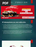 Triptico Del Tabaquismo | PDF | Fumar tabaco | Adicción