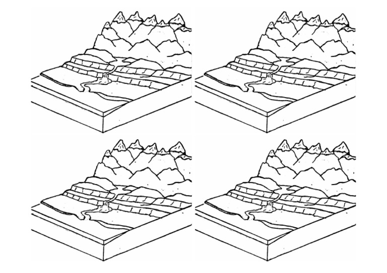 Grafico de RELIEVES para Colorear | PDF