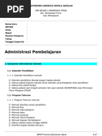 Program Kerja 7K | PDF