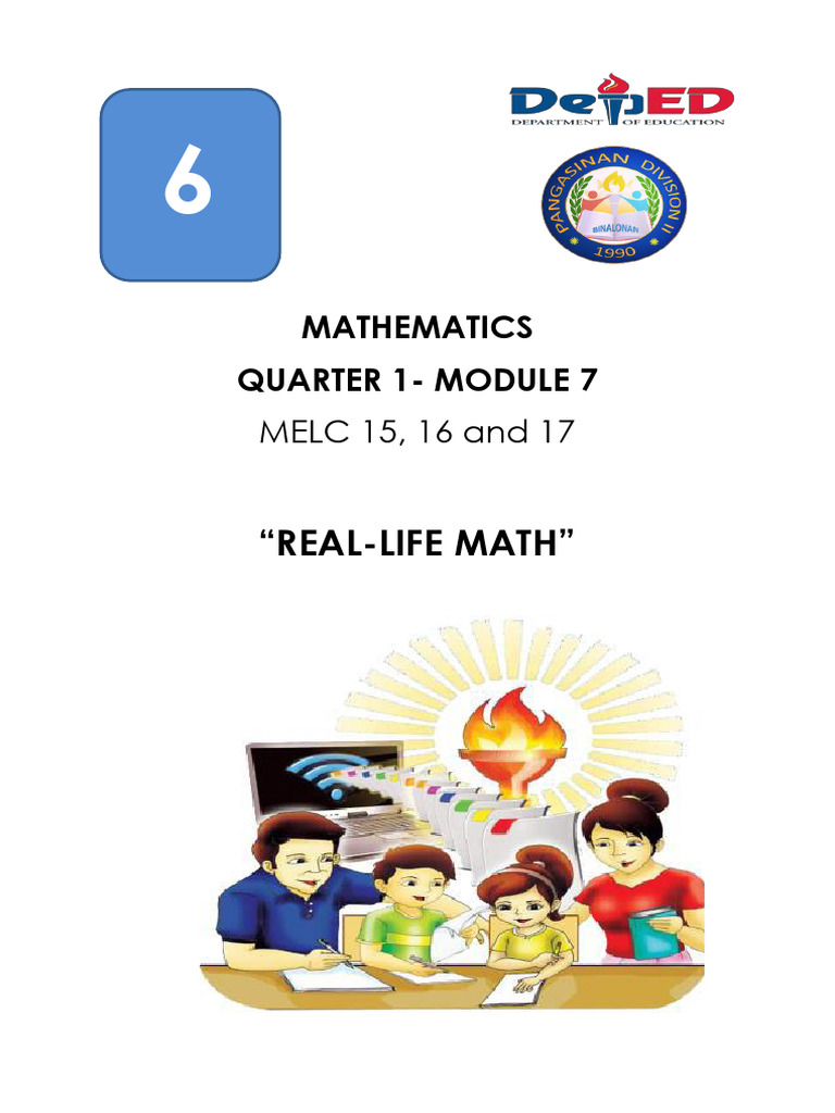 Q1-Math 6-Module 7 | PDF