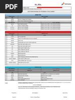Chiller Temperature Record Sheet - Format | PDF