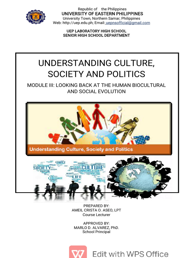 Evolution of Humans: Bio-Cultural Insights | PDF