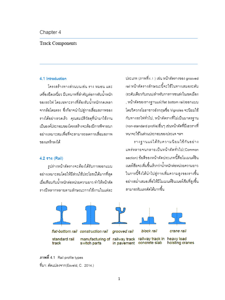 Chapter 4 Track Component | PDF Chapter 4 Track Component | PDF