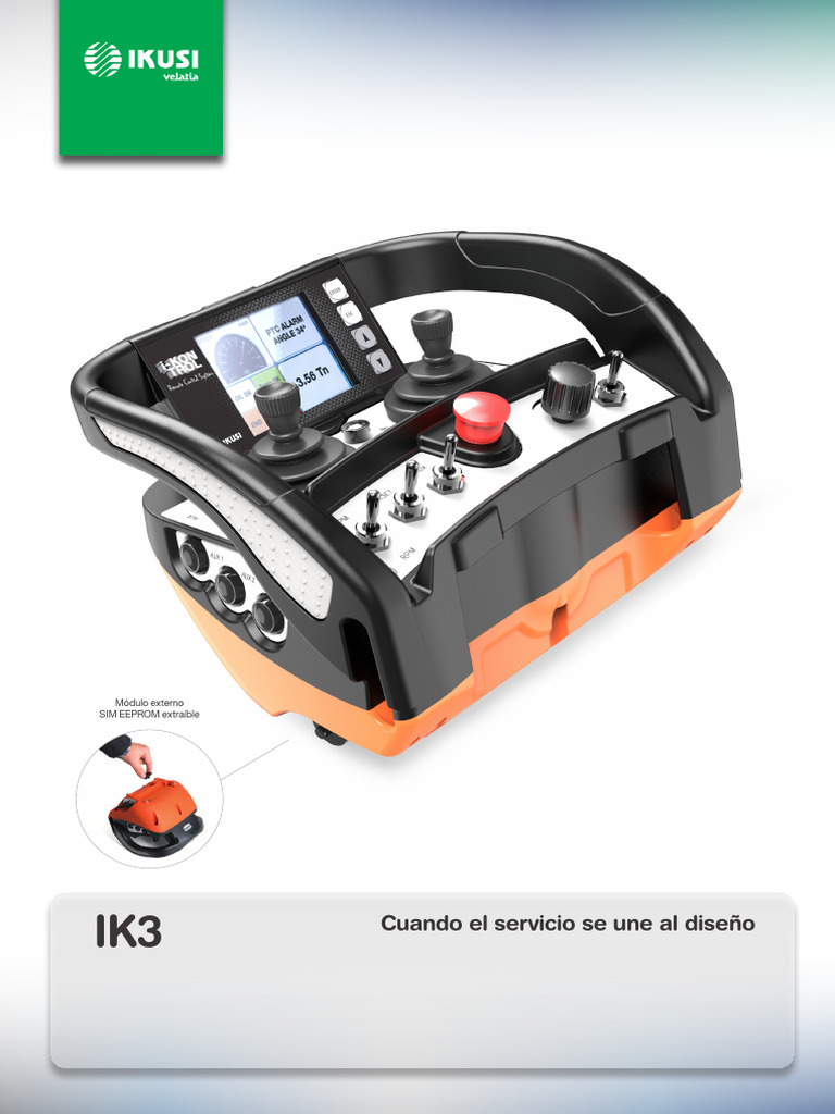 Transmisor IK3: Especificaciones y Funciones | PDF