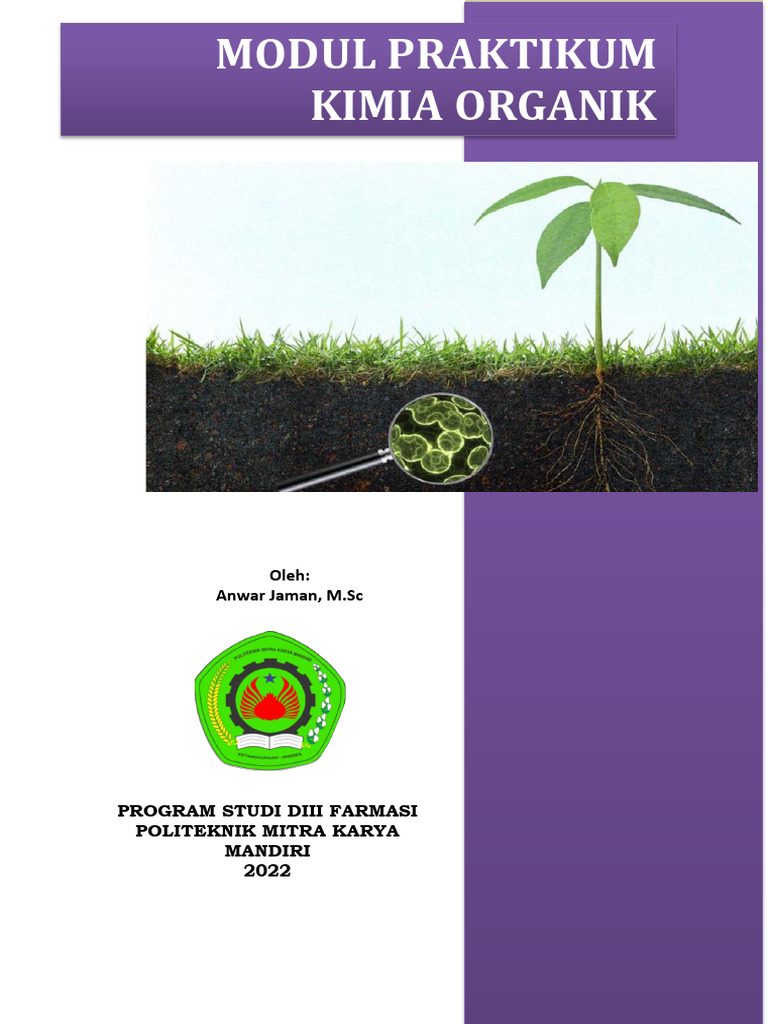 Modul Praktek Kimia Organik | PDF