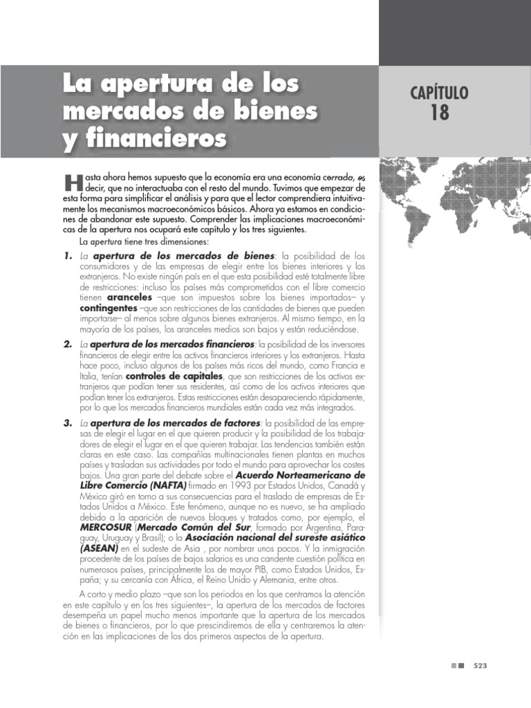 Unidad 4 - El Mercado de Bienes en Una Economía Abierta - Blanchard | PDF | Tipo de cambio ...