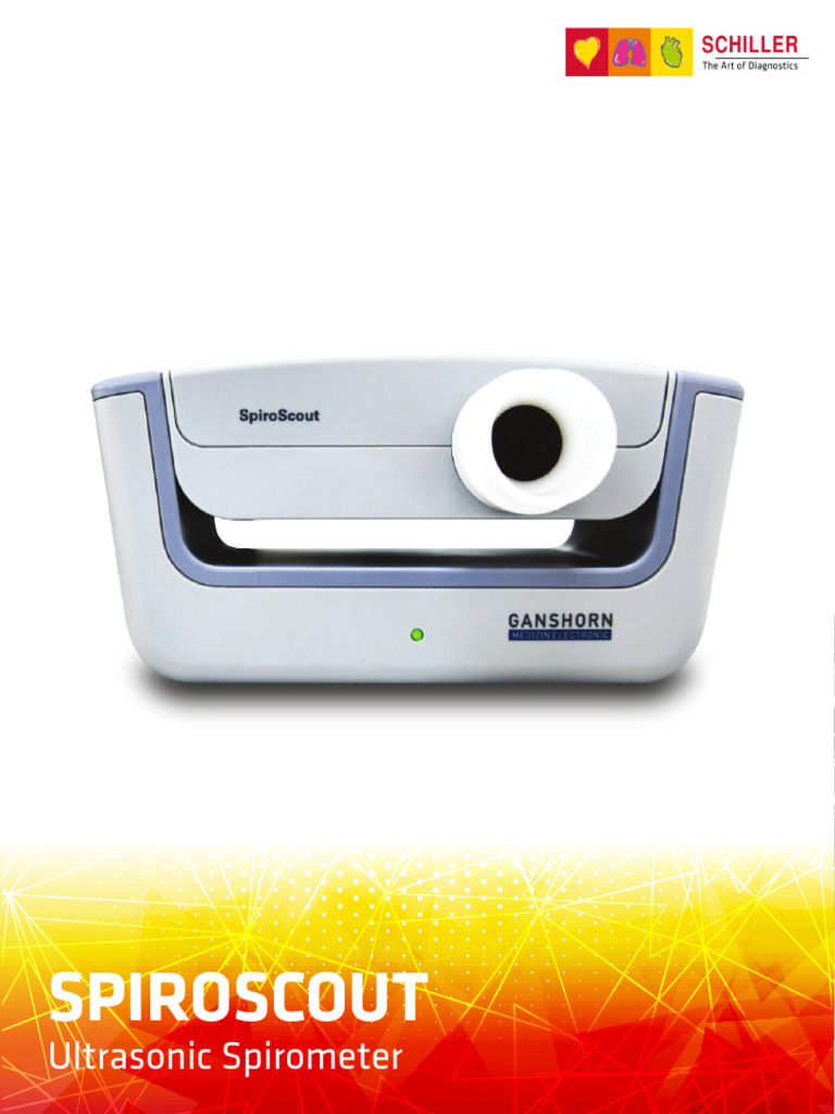 Brochure Schiller SpiroScout en | PDF | Computing