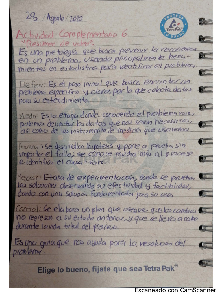 Actividad Complementaria #6 | PDF