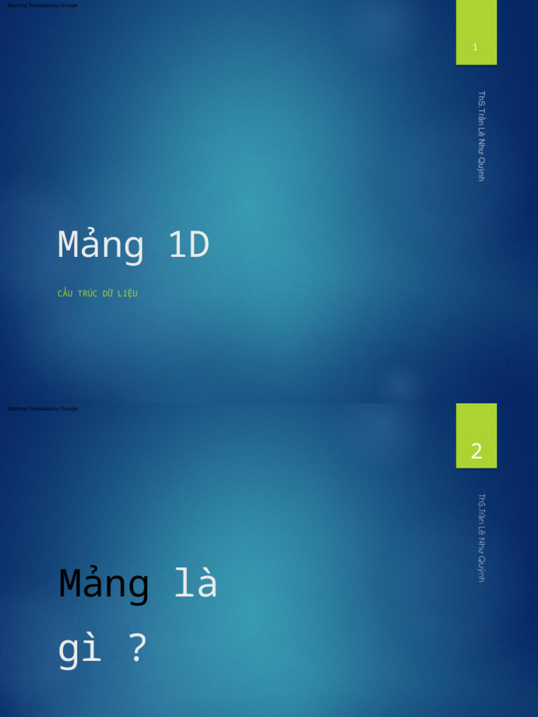 1 Array 1d Pdf