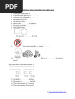 Latihan Soal Direction Kelas 7 | PDF