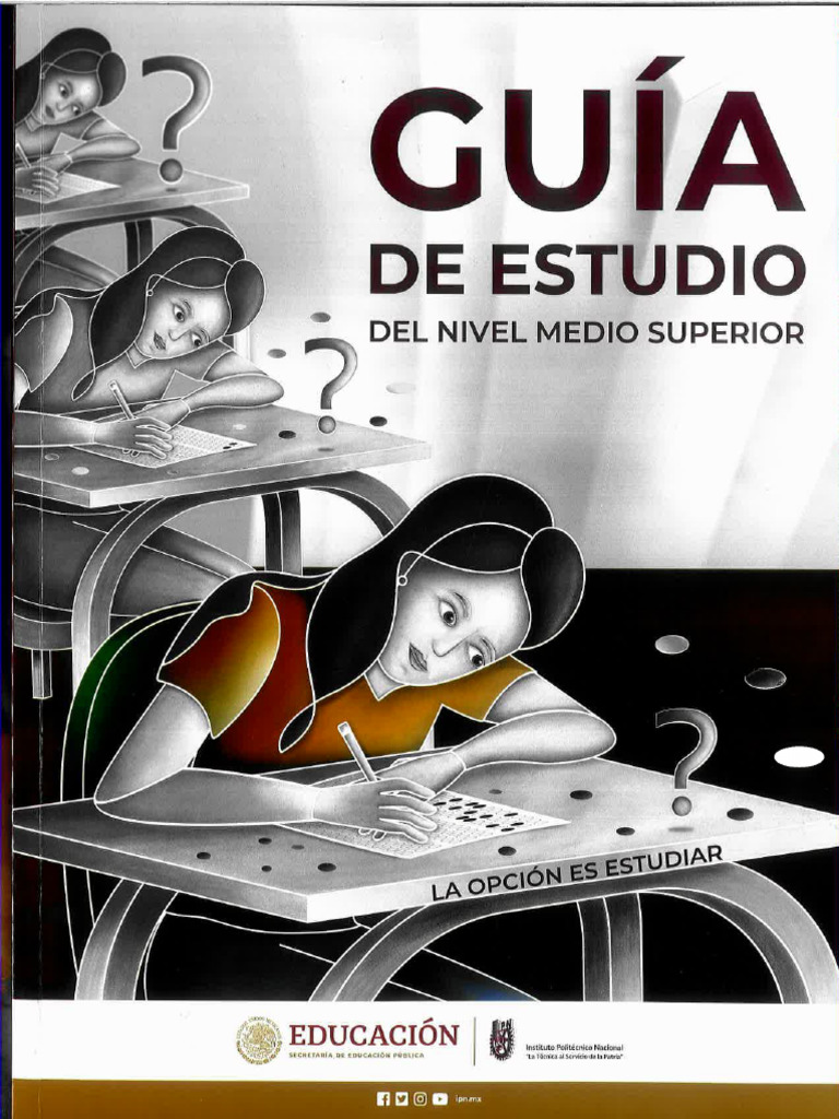 Guía de Estudio Nivel Medio Superior COMIPEMS (Instituto Politécnico Nacional IPN) | PDF