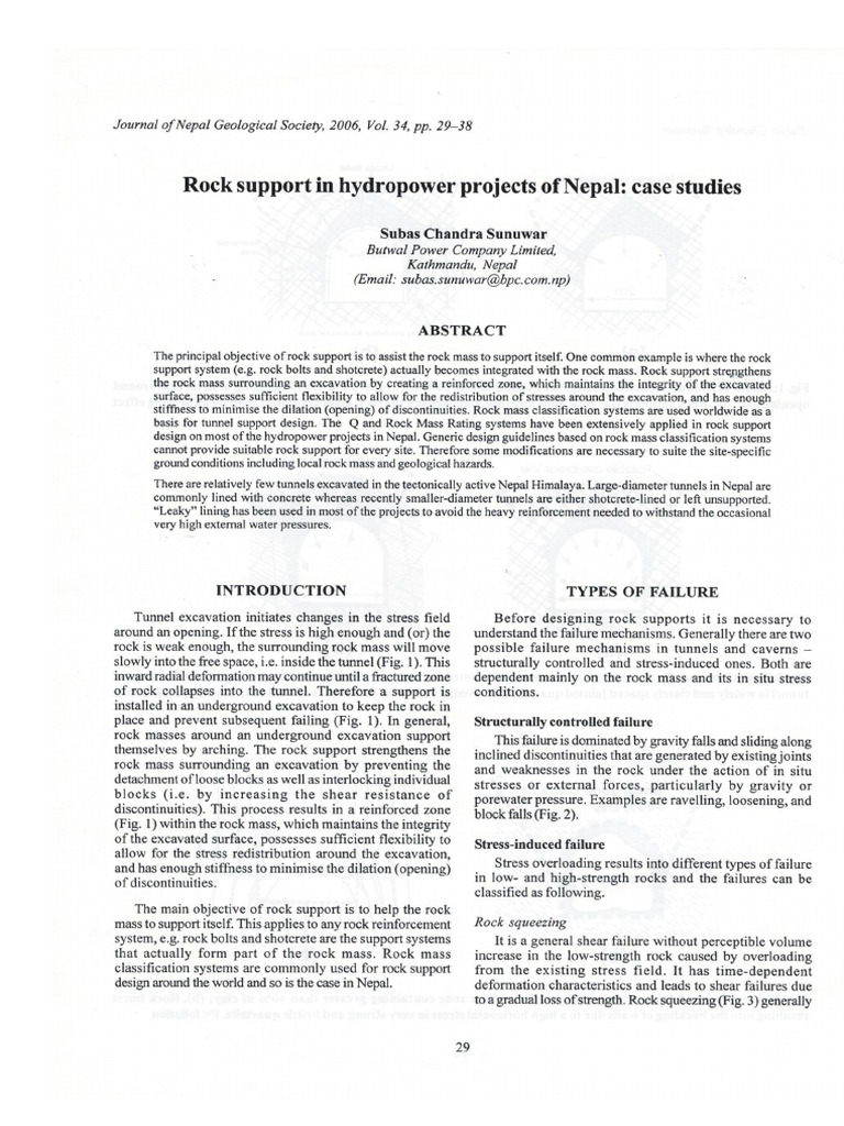 Barton, N. & Bandis, S., 1990. Review of Predictive Capabilities of JRC ...