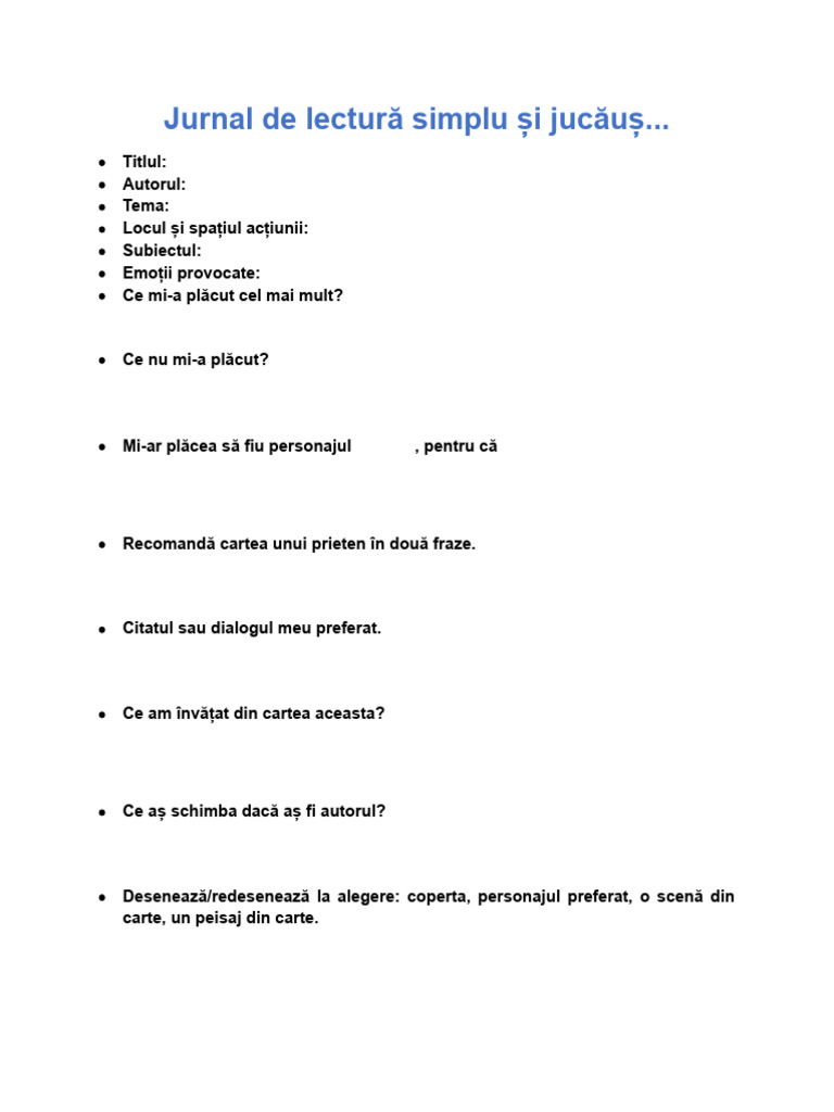 Jurnal de Lectura | PDF