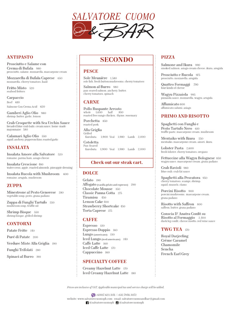 Grand Menu | PDF