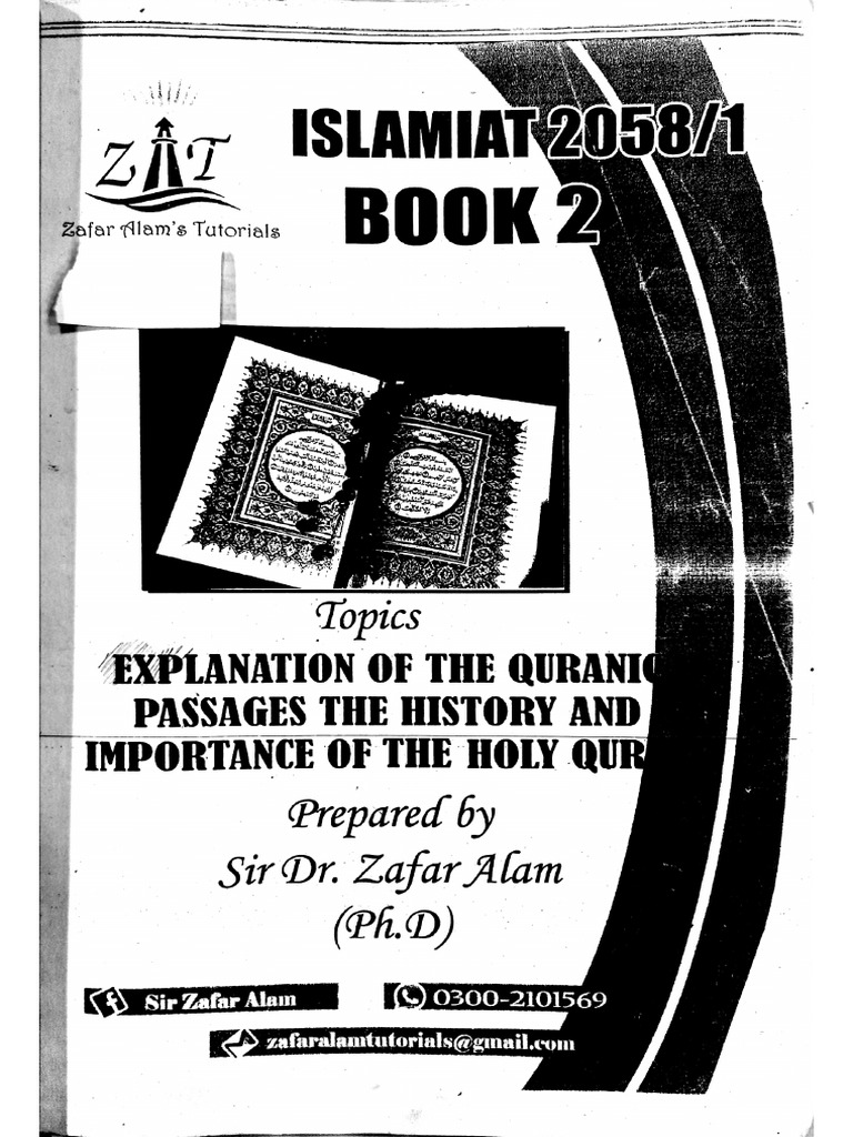 Explanation of Quranic Passages - 221127 - 145537 | PDF