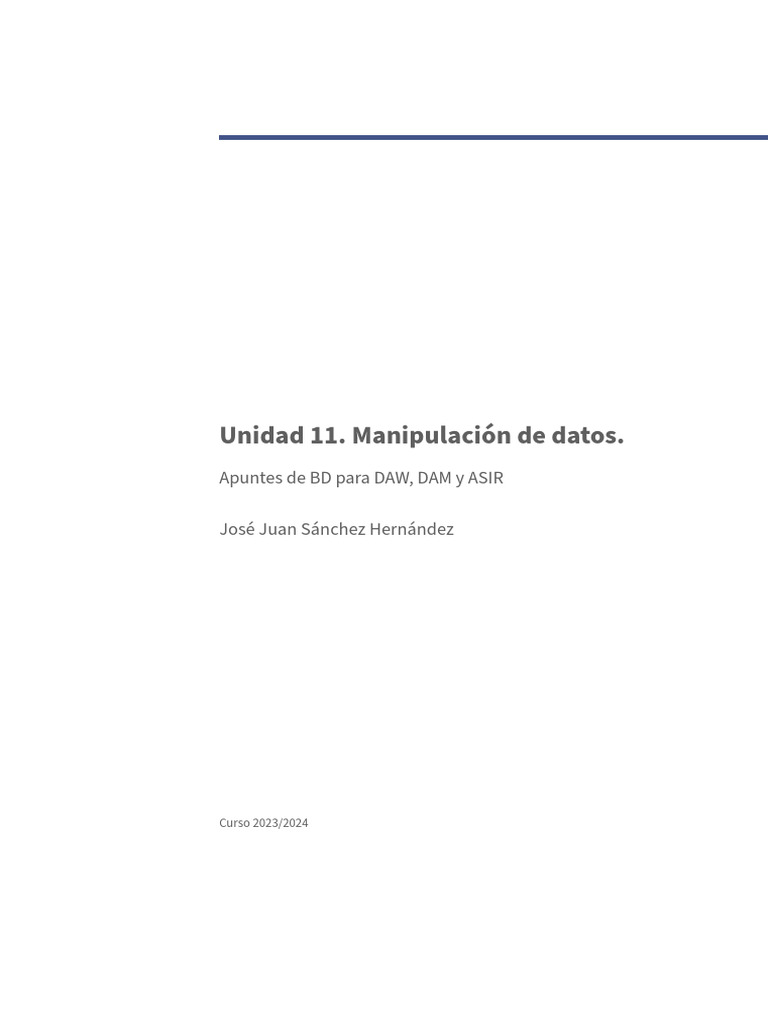 SQL DML: INSERT, UPDATE, DELETE y Transacciones | PDF
