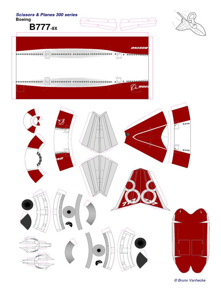 Boeing B777-8X Boeing Scissors and Planes | PDF